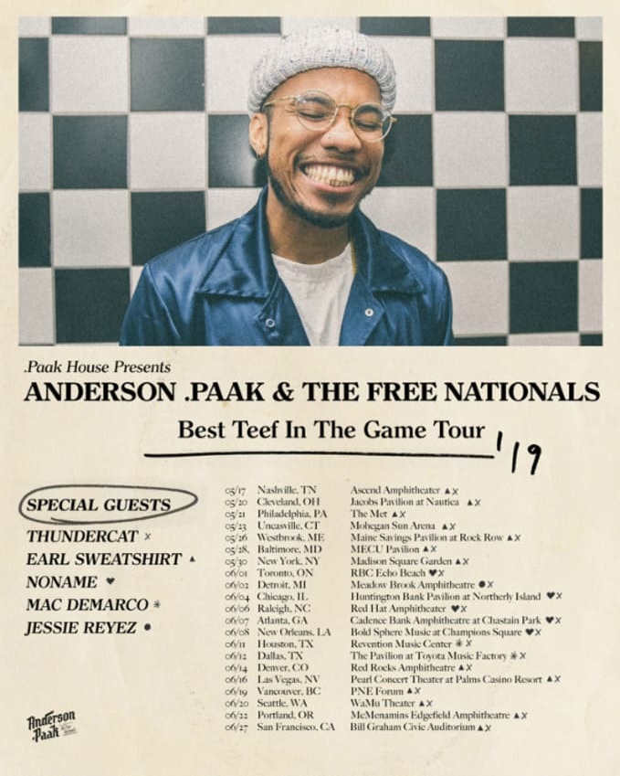 Anderson Paak annonce son nouvel album Ventura