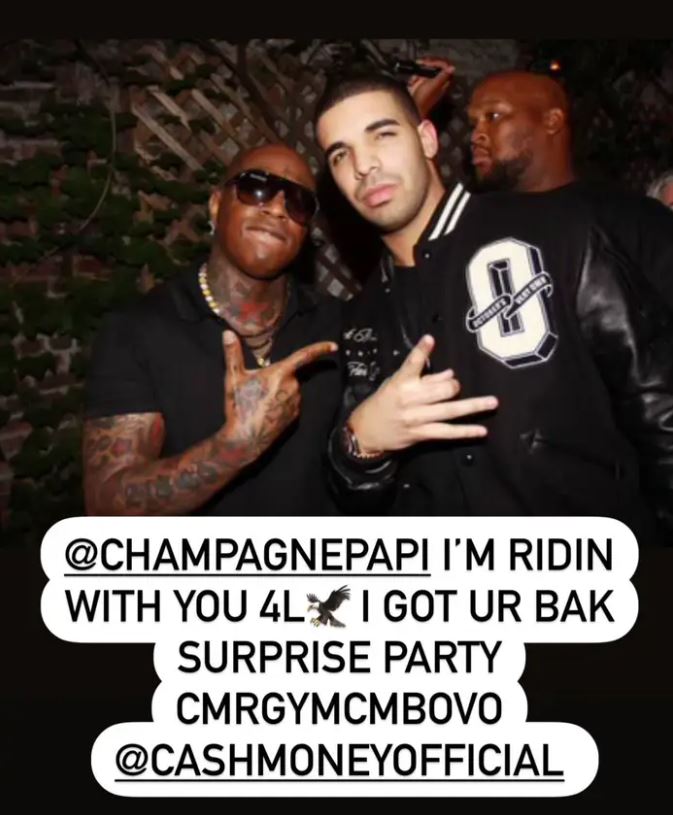 Drake reçoit le soutien de Birdman, ça ne plaît pas à Rick Ross