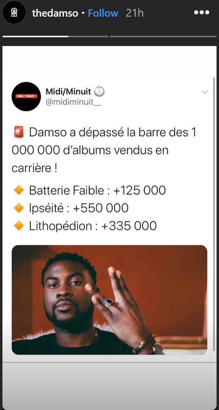 Niska et Damso ont dépassé le million d'albums vendus