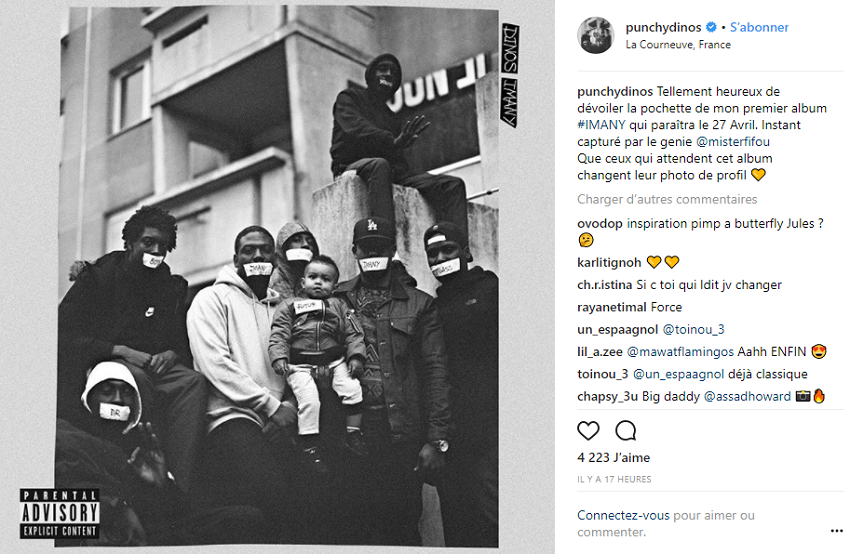 Dinos dévoile le visuel de son opus