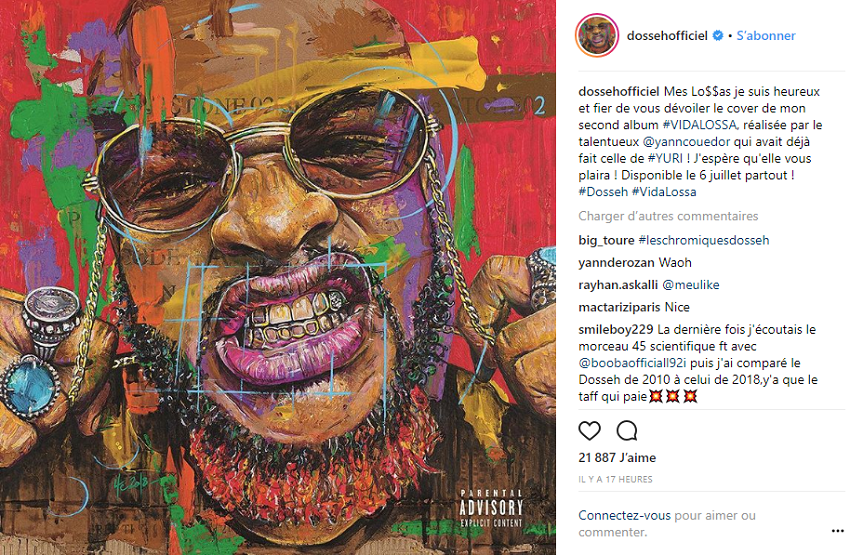 Dosseh dévoile la cover de son nouvel album