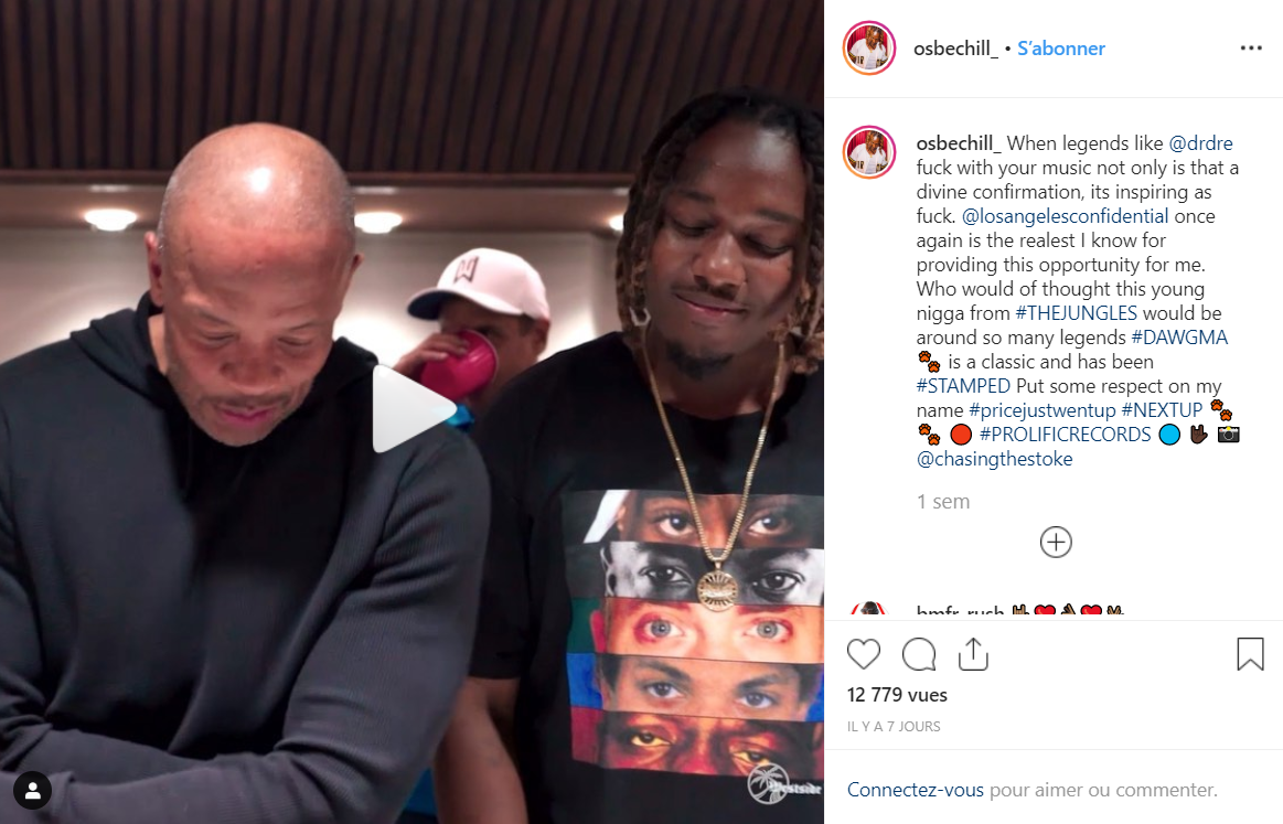 Dr. Dre travaille sur l'album de The Game