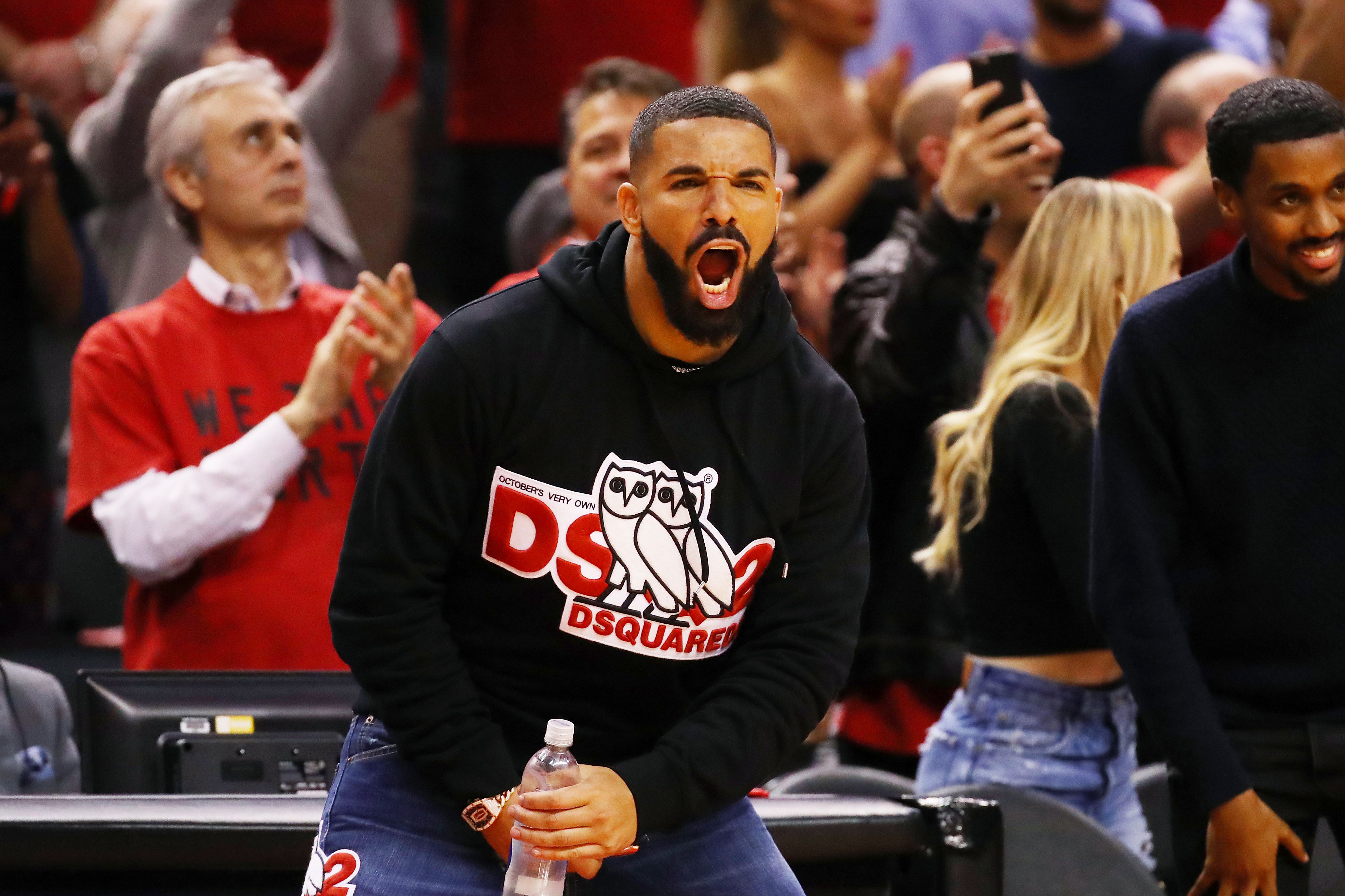 Drake : le fan numéro 1 des Toronto Raptors