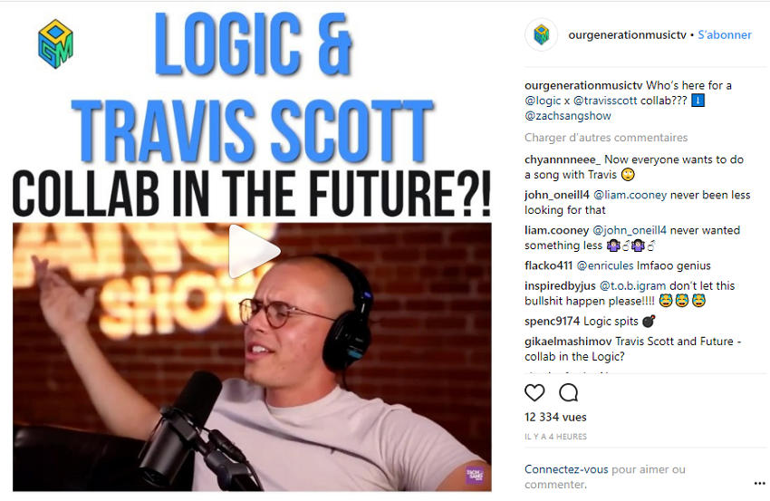 Logic vs Travis Scott pour bientôt