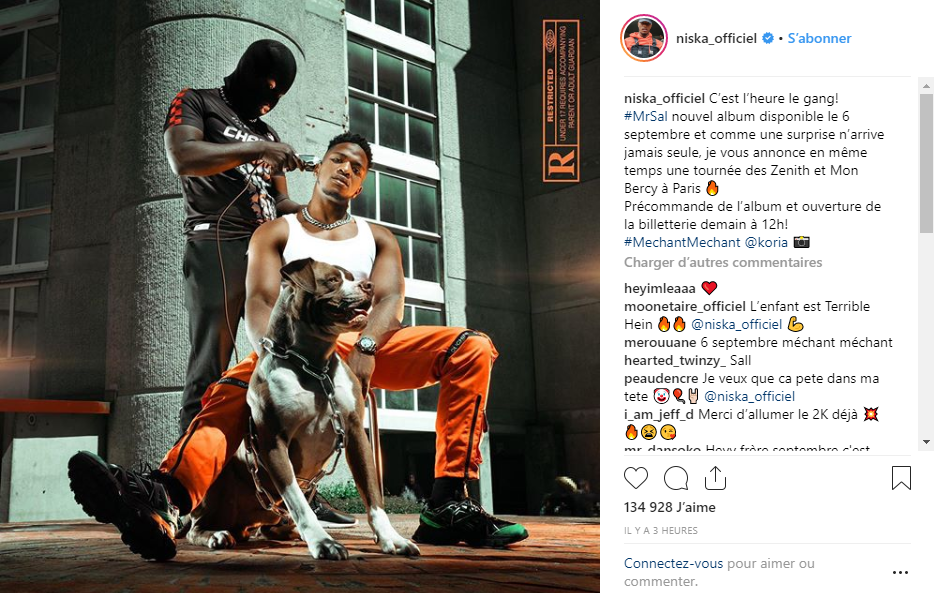 Niska annonce la date de sortie de son nouvel album