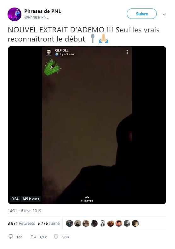 PNL : cette fois-ci, c’est Ademo qui balance l’extrait d’un titre inédit