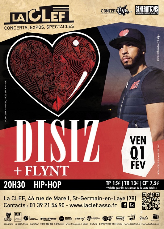 DISIZ & FLYNT EN CONCERT - Agenda