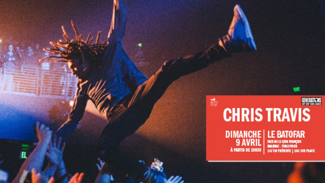 Chris Travis en Concert au Batofar !! - Agenda