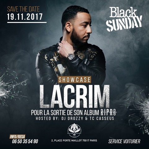 Lacrim en Showcase au Palais Maillot !! - Agenda