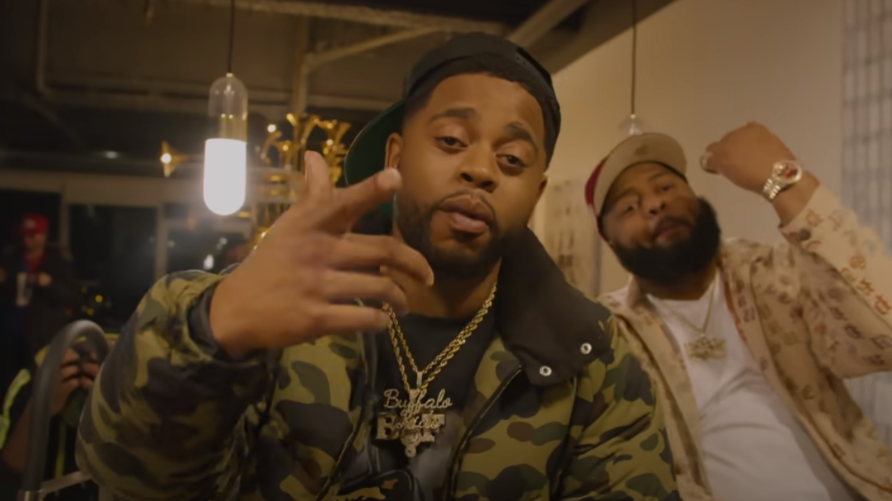 Benny The Butcher, ElCamino, Rick Hyde & Heem scandent "WE HERE"